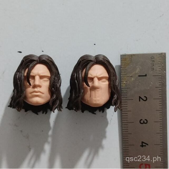 1/12Hand-Made Head Sculpture marvel Winter Soldier Head Sculpture 61/8 ...