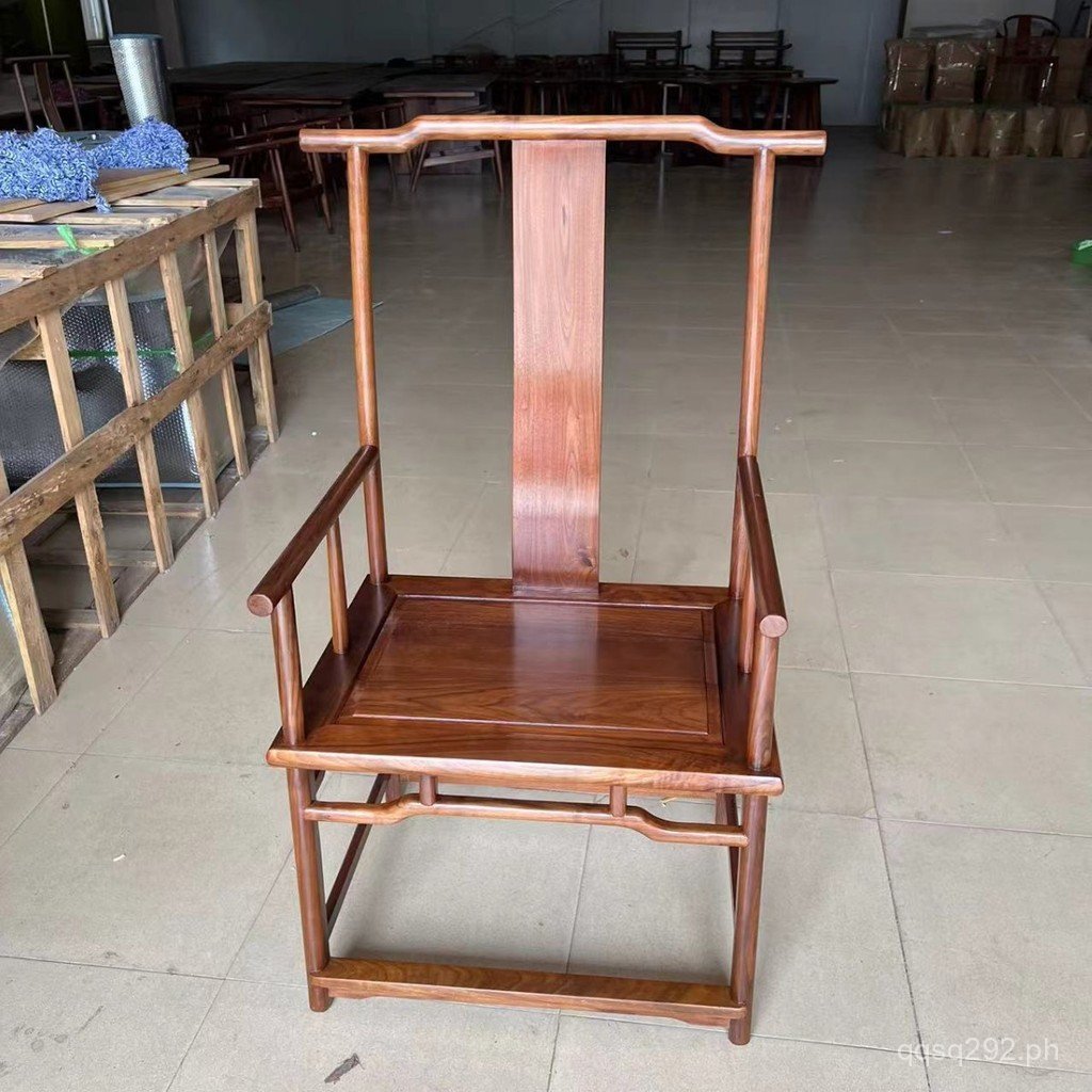 Round Chair New Chinese Style Antique Official Hat Chair Tea Chair Ming ...