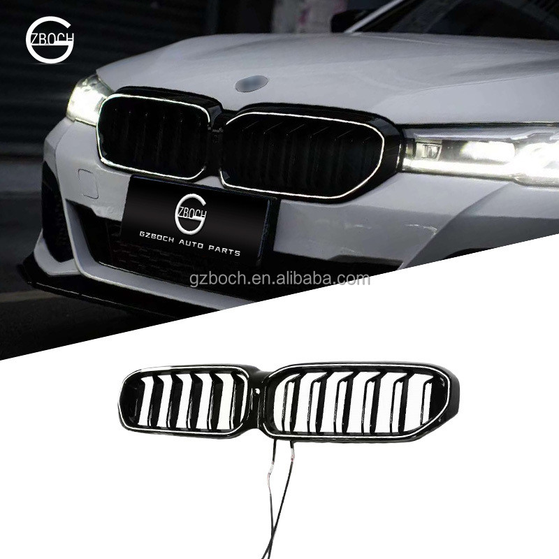 G30 Grill with Light for BMW 5 Series G30 G38 Grills 2021-2023 G30 Lci ...