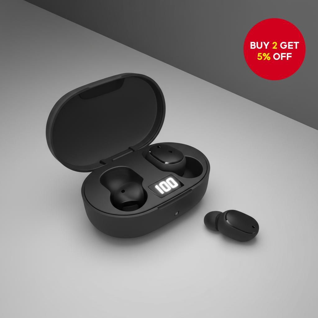 E6S TWS Bluetooth Earphones with 9D Stereo and Noise Reduction for ...
