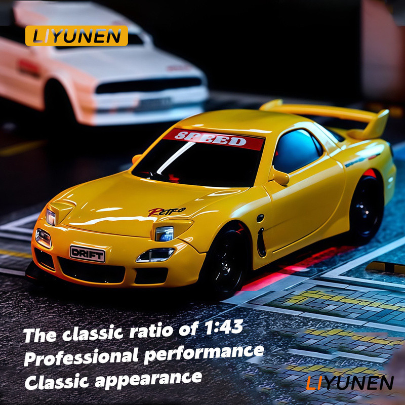 1/43 Full Scale Mini RC Drift Car 4WD Desktop Remote Control Car ...