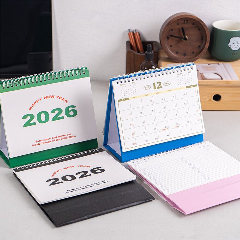 [DAIF] 2026 Calendar Simple Memo Book Monthly Daily Planner Scheduler ...