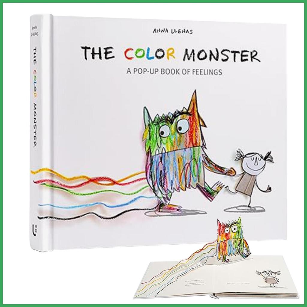 Social Emotional Book for Kids About Feelings Colour Activity Book Pop ...