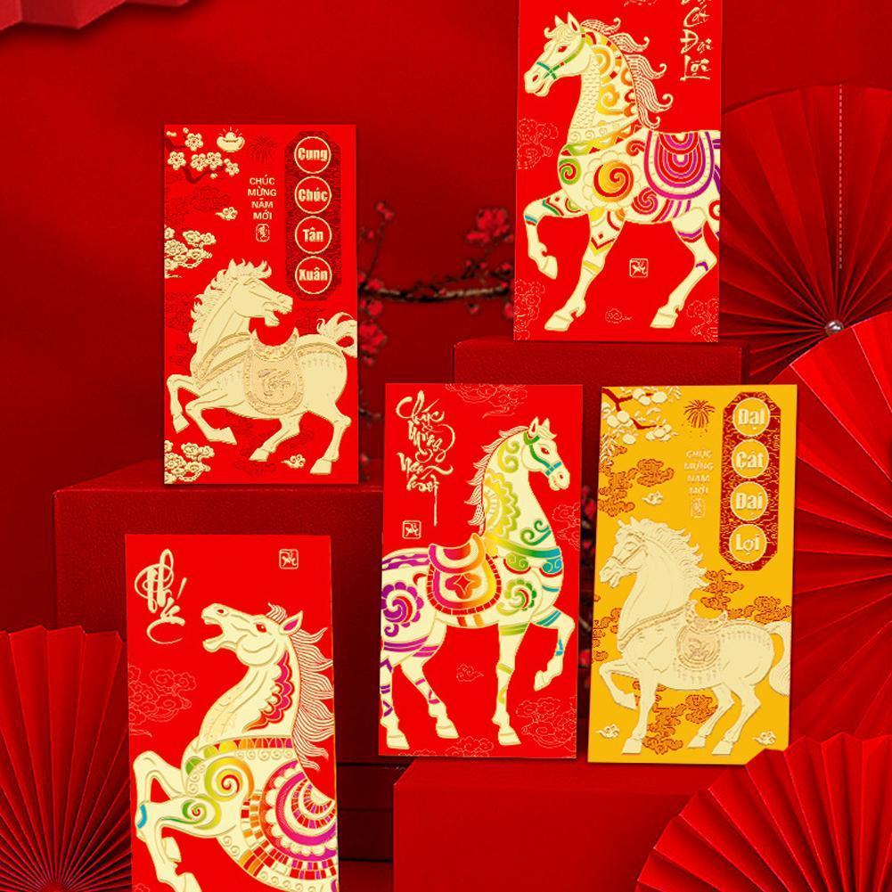 2026 Year Of The Horse Red Envelope Universal Style New New Year ...