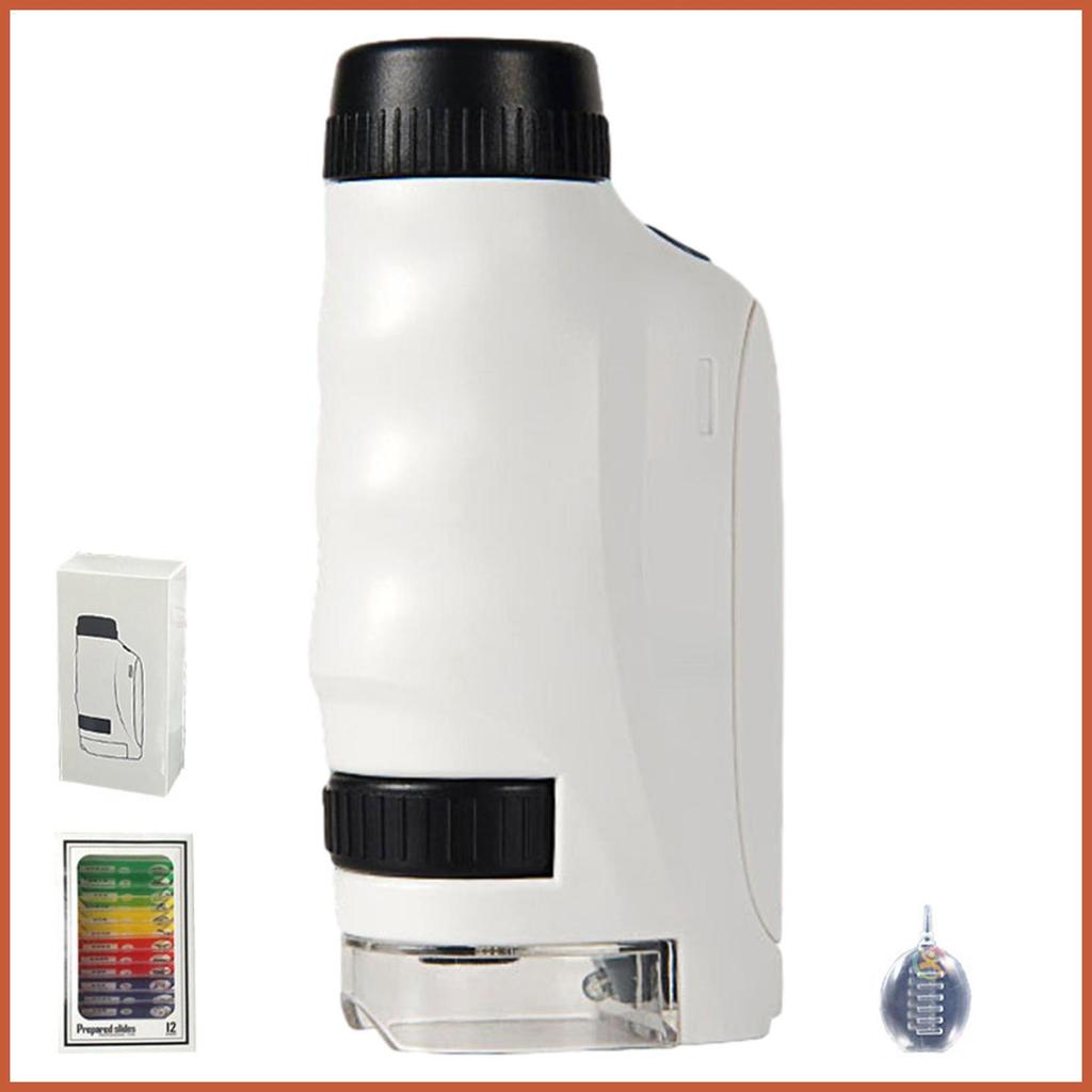 Portable Microscope Kids Preschool Compound Microscope 120X STEM ...