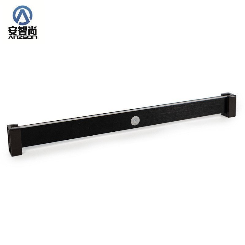 Hardware LED Black Rechargeable Thickened Furniture Clothes Rail Small ...