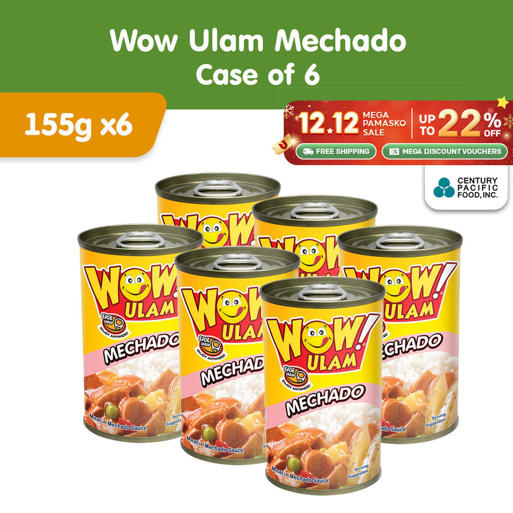 Wow Ulam Mechado 155g (Pack of 6pcs) | Shopee Philippines