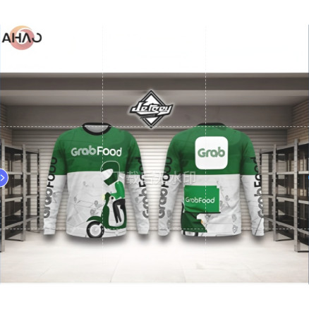 Alice -- GRAB Long Sleeve Motorcycle Riding Uniform | Shopee Philippines