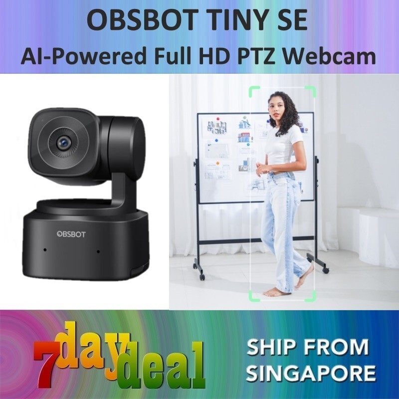 OBSBOT TINY SE AIPowered Full HD PTZ Webcam | Shopee Philippines
