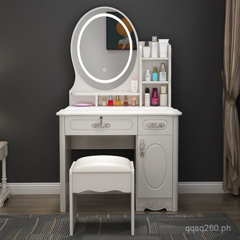 Bedroom Mini All-in-One Ultra-Small Makeup Table Small Apartment Girl ...