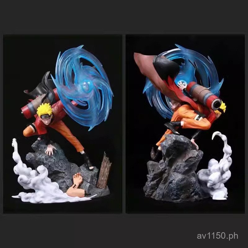 Anime Whirlpool Naruto Spiral Pillar Figure Wholesale Naruto Scene ...
