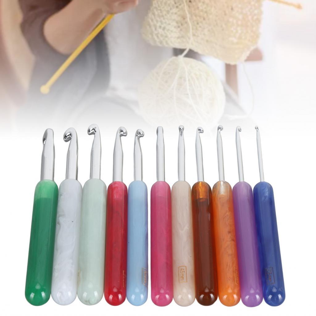 Knitting Hook 11 Sizes Crochet Hooks for Handicrafts | Shopee Philippines