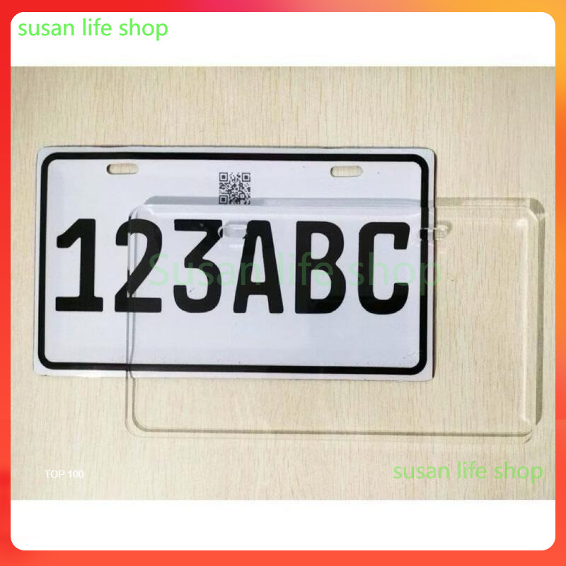 susanlifeshop Blank Acrylic Motor & Car Plate | 3mm / 5mm (LTO Standard ...