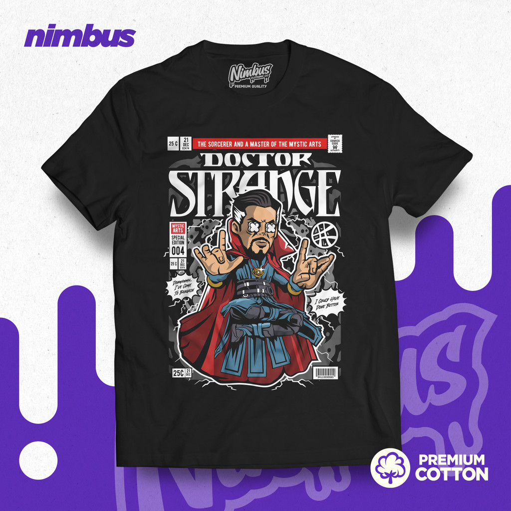 PopArt | Doctor Strange | Premium Cotton T-Shirt | Nimbus Clothing ...