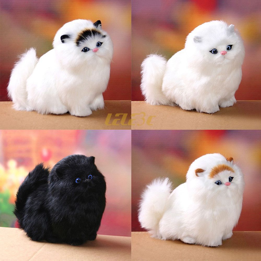 [Size: 21cm * 16cm * 9cm] Smart Simulation Electronic Cat Plush Robot ...