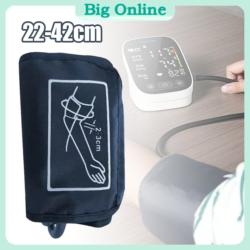 22-48cm Blood Pressure Upper Arm Cuff Strap Sphygmomanometer Upper Arm ...