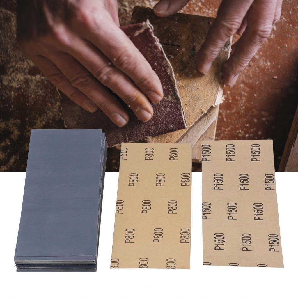 Wet Dry Sand Paper High Efficiency Water Sandpaper Set for Wood ...