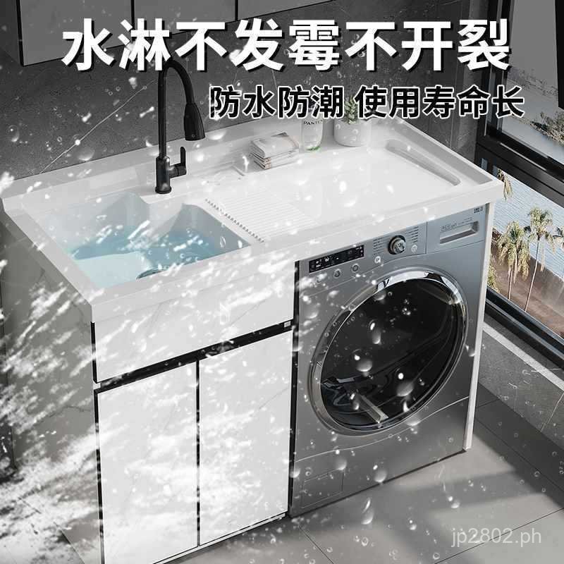 Washing Machine Basin Countertop Laundry Cabinet Balcony Quartz Stone ...