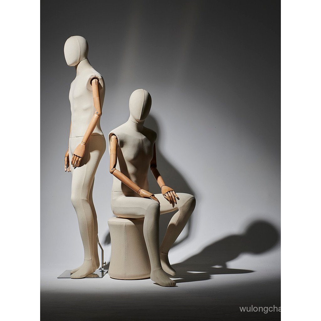 Full Body Male and Female Mannequin Props Clothing Store Window Display ...