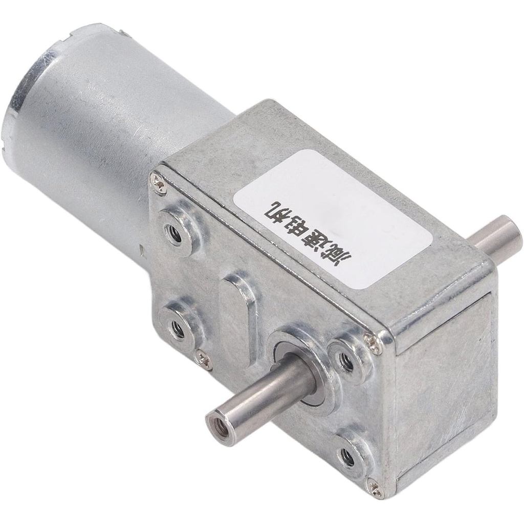 Gear Motor, 12mm Double Shaft Self Locking Reversible High Torsion ...