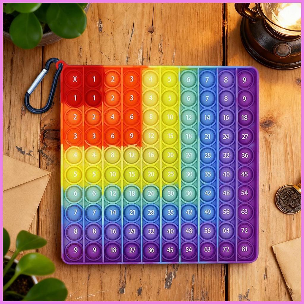 Math Learning Toy Arithmetic Practice Manipulatives Multiplication Pop ...