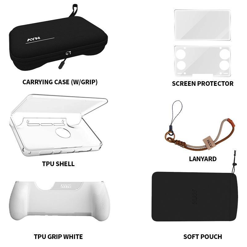 AYN THOR New Style Dual Screen Flip Game Console Handheld Accessories ...