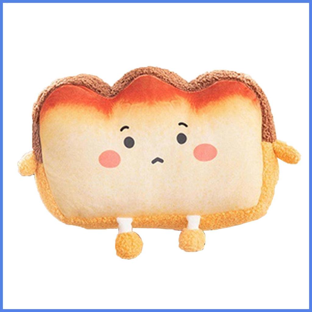 Toast Plush Toast Bread Plush Pillow with Hand Pocket Funny Food Plush ...