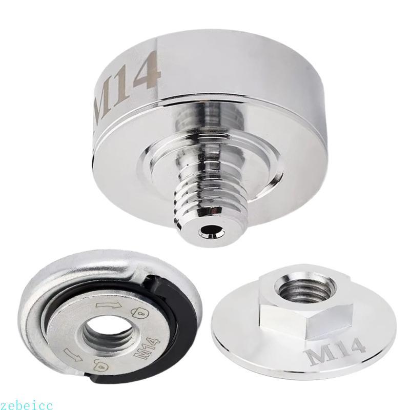 zebeicc Universal Angles Grinder Arbors Conversion Kit Steel M14 Shafts ...