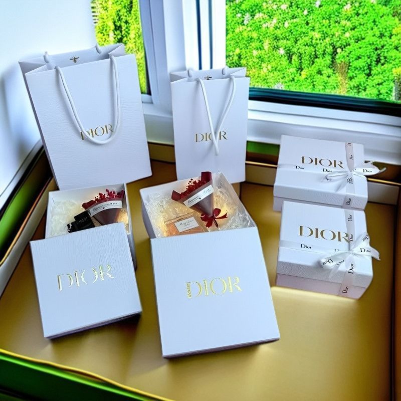 Dior Gift Box Packaging Box Simple Modern Gift Box Lipstick Perfume ...