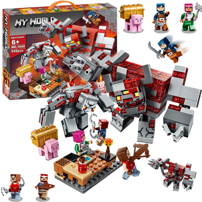 lego minecraft minecraft toy Suitable for Lego Matching Building Blocks ...