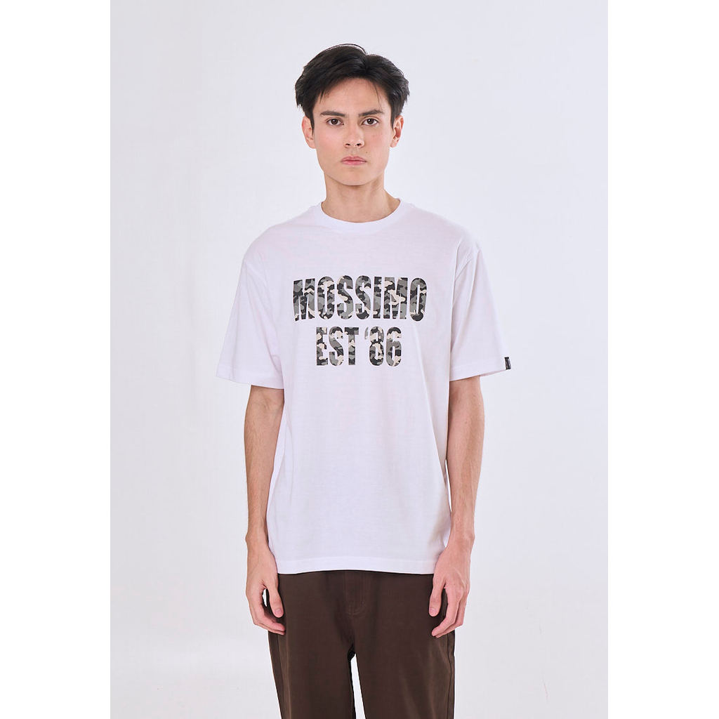 Mossimo Emeric White Comfort Fit Tee | Shopee Philippines