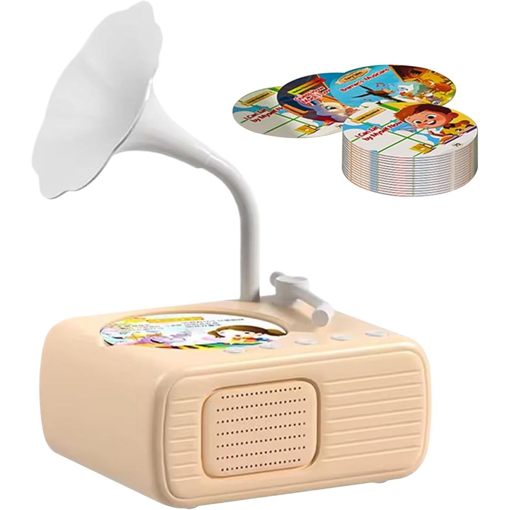 Toddler Record Player Recordable Kids Phonograph Rechargeable ...