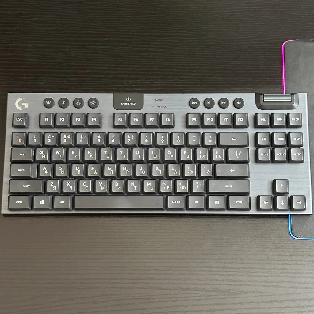 Russian Language Keycaps,pbt/pc Custom Keycap Set,suitable For Logitech ...