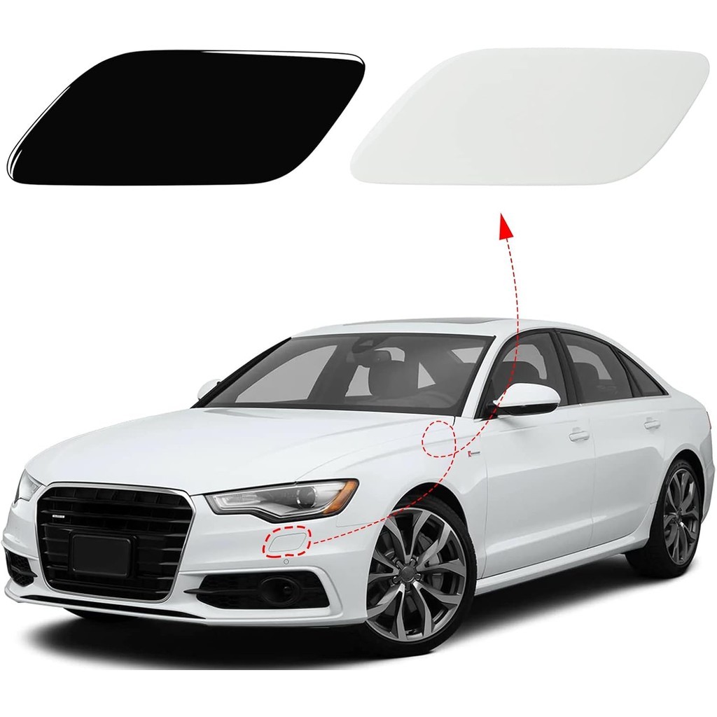 Front Bumper Headlight Washer Nozzle Cover Cap Fit for Audi A6 2012 ...