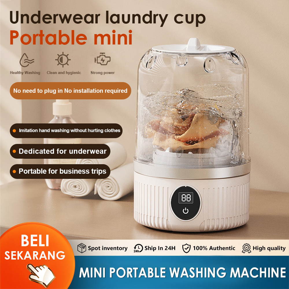 Portable Washing Machine Wireless Underwear Panties Washing Cup ...