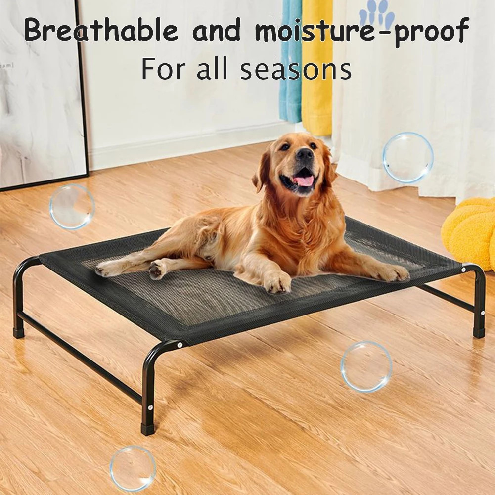Elevated Mesh Dog bed Breathable Comfortable Mesh Moisture-Proof ...