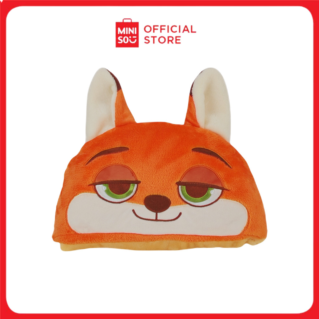 MINISO Disney Zootopia Collection Thicker Hooded Blanket(Nick) | Shopee ...