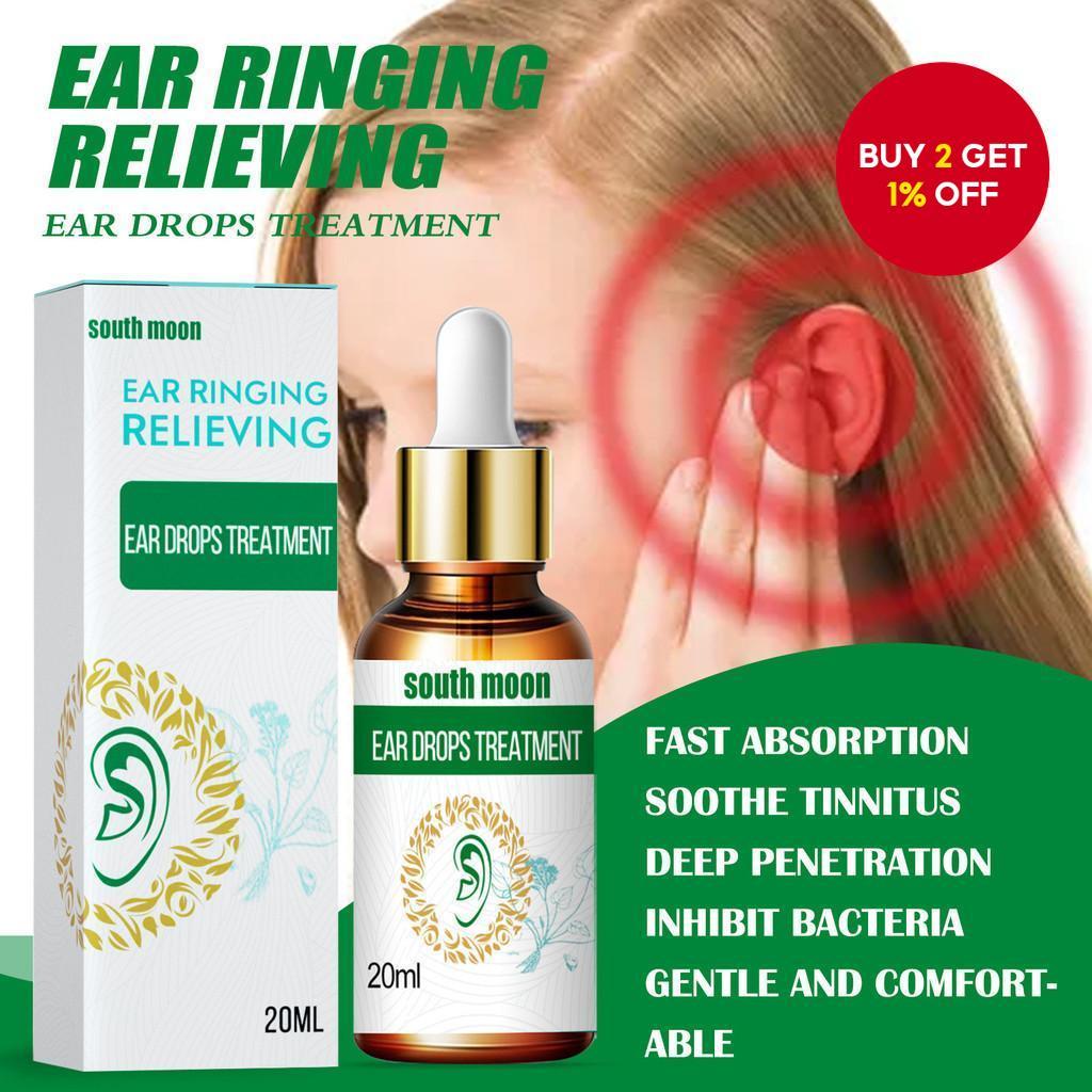 New Tinnitus Relief Natural Herbal Ear Drops for Ringing Ears Improve ...