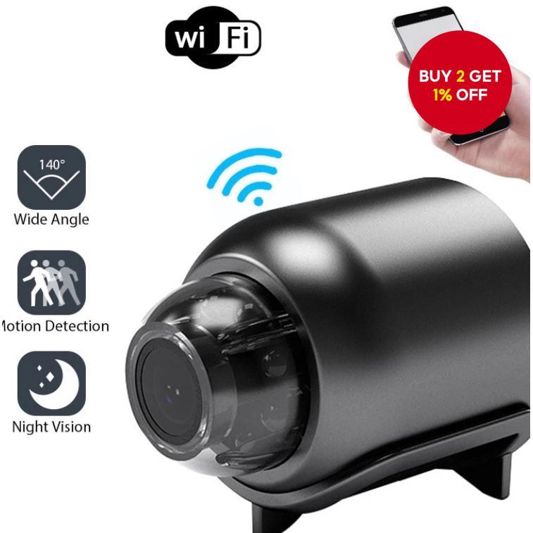 Wireless Super CCTV Camera with 140° Wide Angle, WIFI IP, and Motion ...