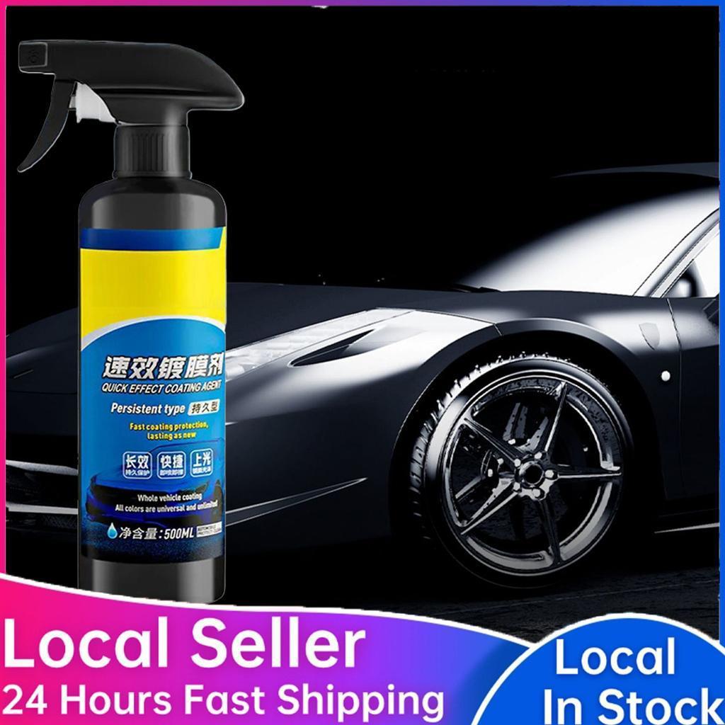 Car Coating Spray Car Scratch Wax Coating Spray 500ml Quick Effect Cleaner Paint Sealant Oil ...