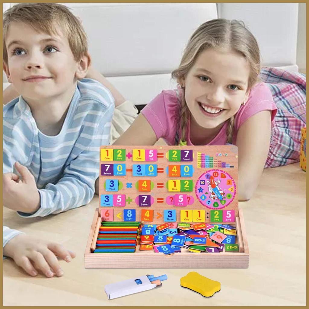 Math Manipulatives Calculation Math Game for Kids Educational Preschool ...