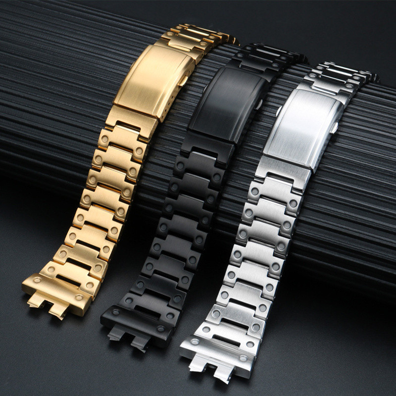Watch Band Strap For Casio G-Shock GMW-B5000 GMWB5000 Stainless Steel ...