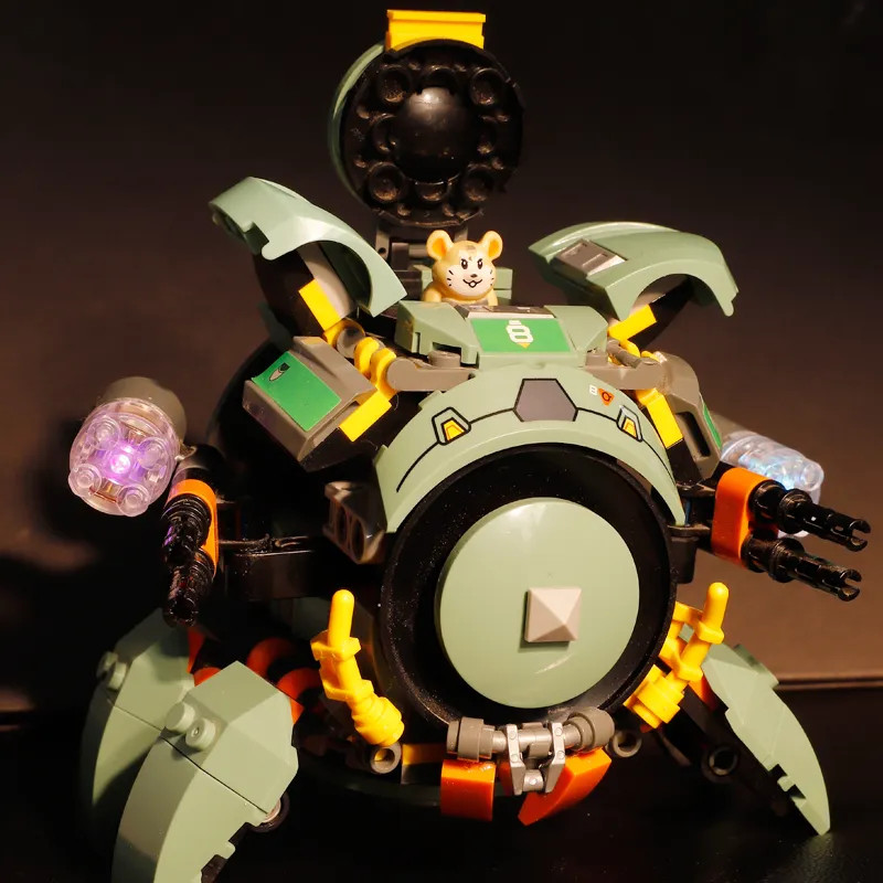 New Product Compatible Lego Building Blocks Hammond Overwatch Hamster ...
