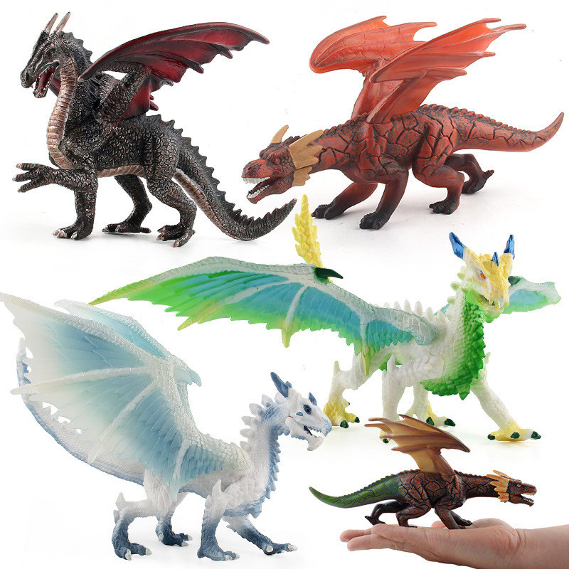 Children's Realistic Jurassic Dinosaur Static Model Ornament with ...