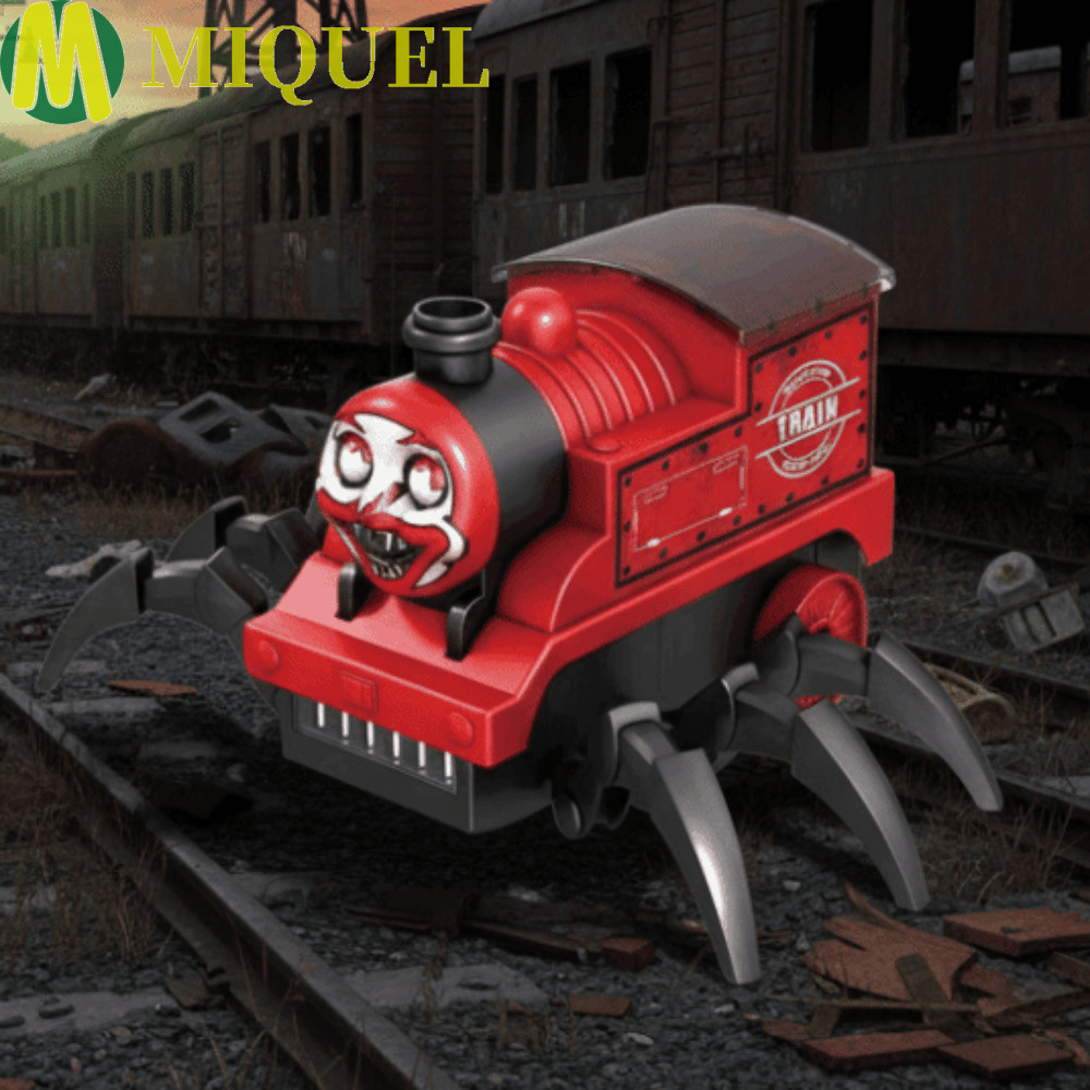 MIQUEL Spider Train Toy, Choo-Choo Charles Automatic Turning Spider ...