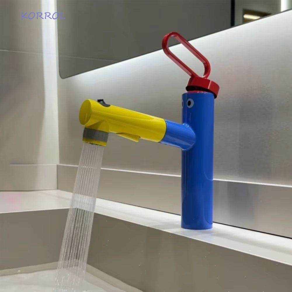 KORROL Wash Basin Faucet, Three Ways of Water Discharge 60cm Wide Range ...