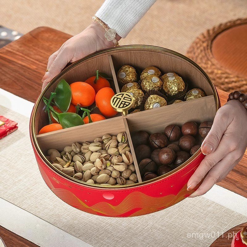 Fruit Plate New Year Snacks Candy Sunflower Seeds Living Room Household ...