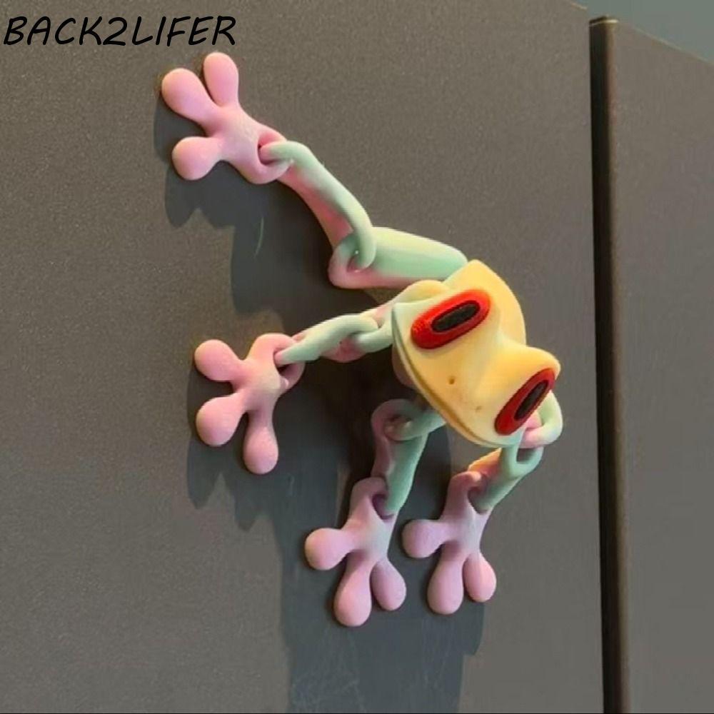 BACK2LIFER Frog Refrigerator Magnets, Lifelike Design 3D Printed ...