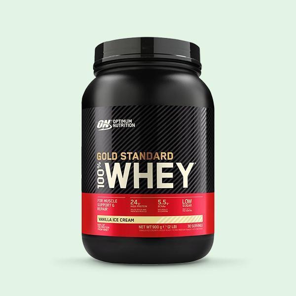 Optimum Nutrition Gold Standard 100% Whey Protein 900g Vanilla Ice ...