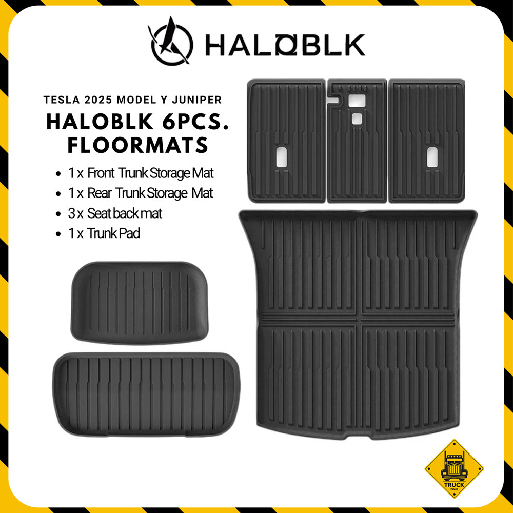HALOBLK Tesla Model Y Juniper Waterproof TPE Injected Molded Odorless ...
